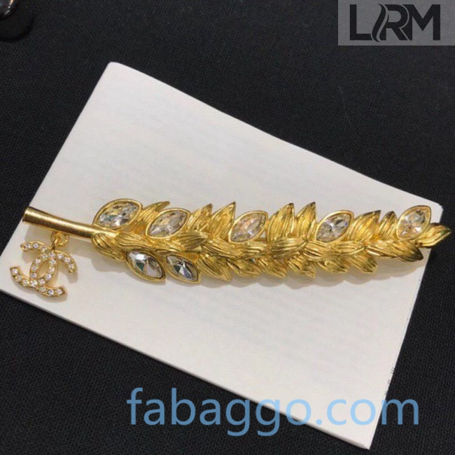 Chanel Wheat Brooch AB4491 05 2020
